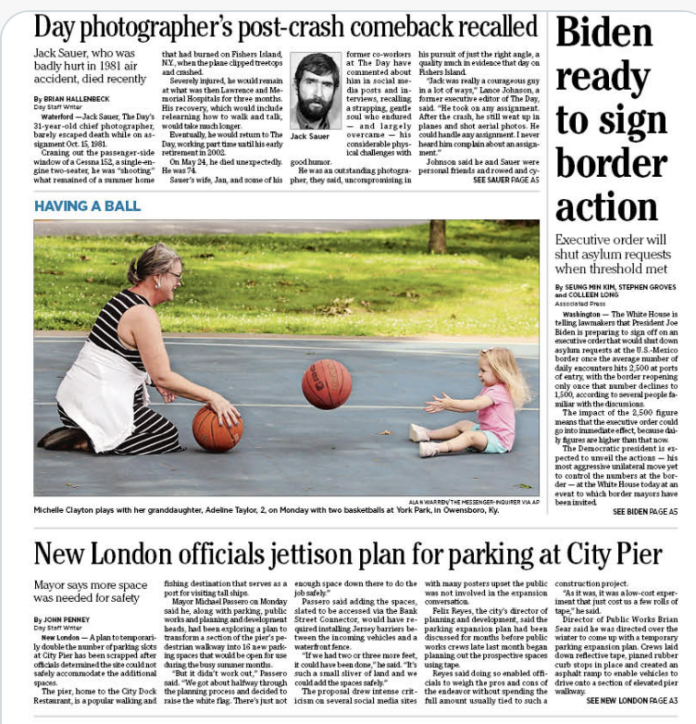 Sauer Remembered - The Laurel | "Fostering cooperation among ...